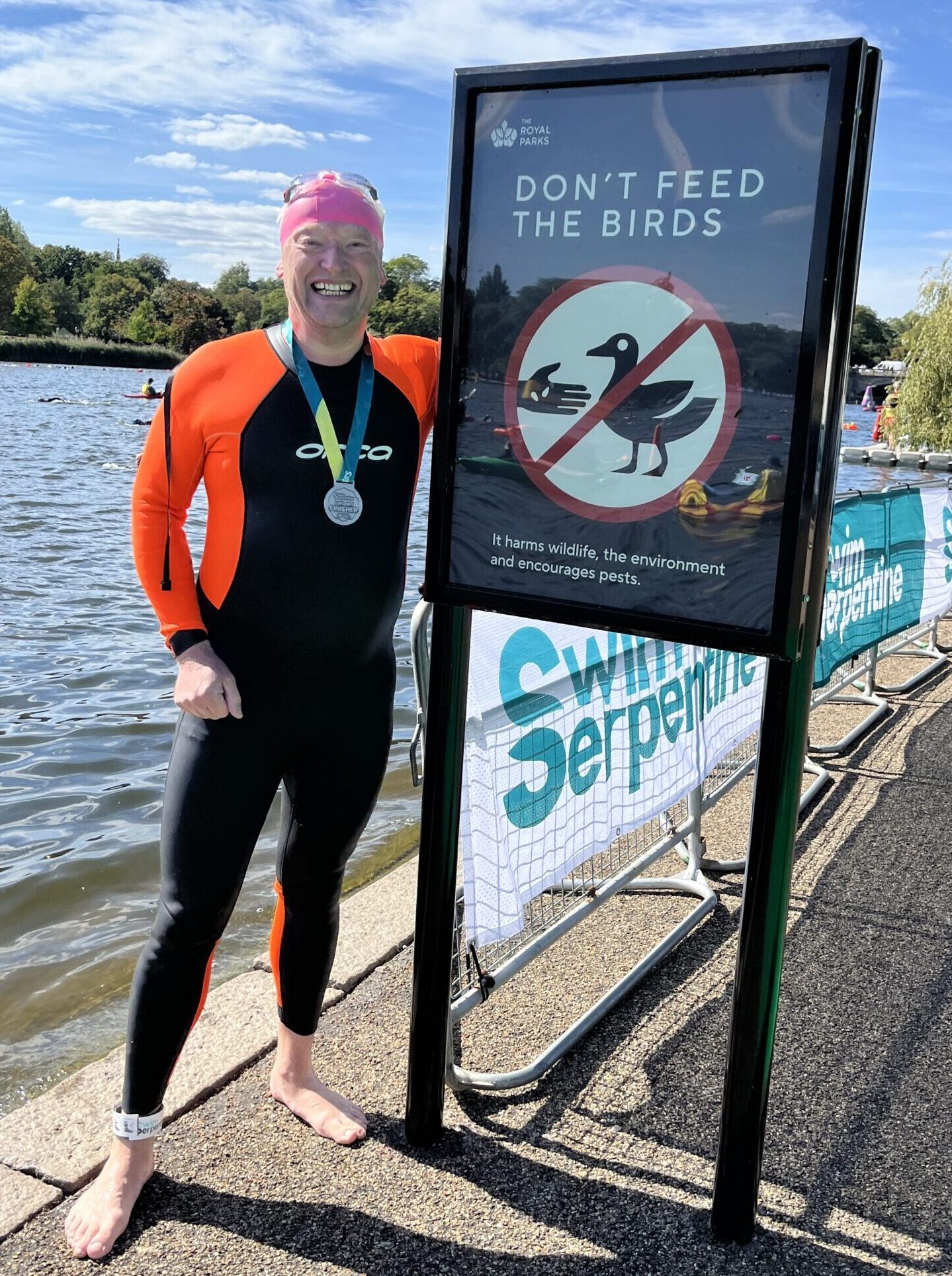 Spires Serpentine Swimmers Brave Chilly Waters to Raise Funds for CLEFT ...
